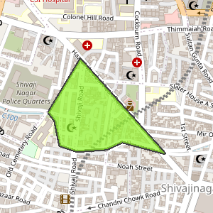 Rajiv Gandhi Colony, Shivaji Nagar, Bengaluru - Map, Pin Code ...