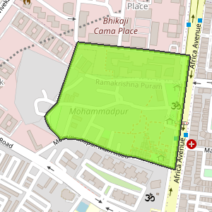 Mohammadpur, Rama Krishna Puram, Delhi - Map, Pin Code, Locations ...