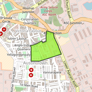Officers Colony, Victoria Layout, Bengaluru - Map, Pin Code, Locations ...