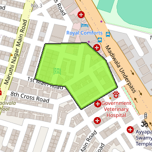 HSR layout Sector 2, BTM Layout, Bengaluru - Map, Pin Code, Locations ...