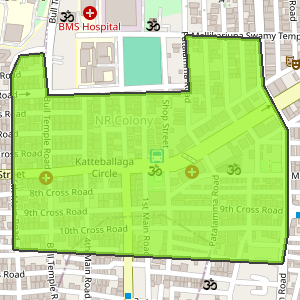 NR Colony, Basavanagudi, Bengaluru - Map, Pin Code, Locations, Photos ...