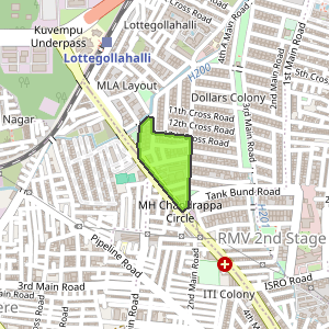 AGS Layout, R.M.V. 2nd Stage, Bengaluru - Map, Pin Code, Locations ...