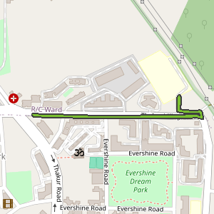 CNS School Road, Kandivali East, Mumbai - Map, Locations, Photos ...