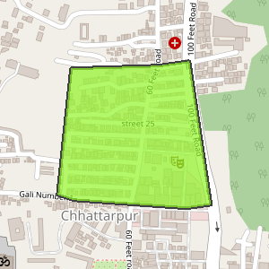 D-Block, Chhatarpur, Delhi - Map, Pin Code, Locations, Photos, Property ...