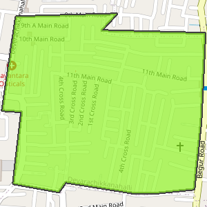 Maruthi Layout, Hongasandra, Bengaluru - Map, Pin Code, Locations ...