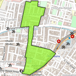 Gupta Layout, Halasuru, Bengaluru - Map, Pin Code, Locations, Photos ...