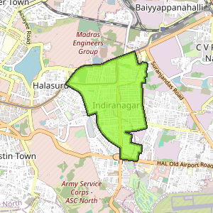 Indiranagar, Bengaluru - Map, Pin Code, Locations, Photos, Property ...