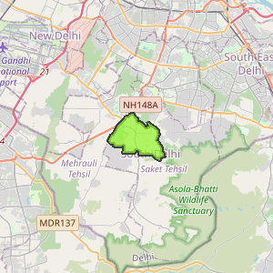 Chhatarpur, Delhi - Map, Pin Code, Locations, Photos, Property Overview ...