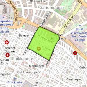 Anchepet, Chickpet, Bengaluru - Map, Pin Code, Locations, Photos ...