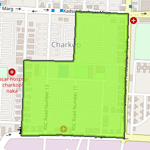 Sector 1 Charkop, Kandivali West, Mumbai - Map, Pin Code, Locations ...