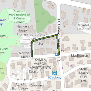 IC Colony Cross Road 5, Borivali West, Mumbai - Map, Locations, Photos ...