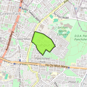 Shahpur Jat, Siri Fort, Delhi - Map, Pin Code, Locations, Photos ...