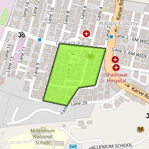 Shantibramha Society, Kothrud, Pune - Map, Pin Code, Locations, Photos ...