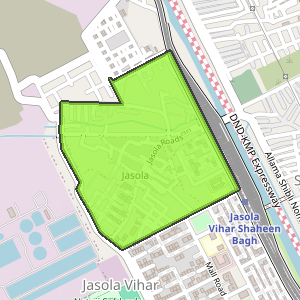 Jasola, Jasola, Delhi - Map, Pin Code, Locations, Photos, Property ...