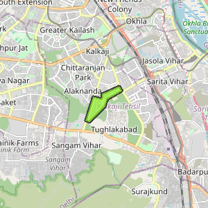 Tughlakabad Extension, Tughlakabad, Delhi - Map, Pin Code, Locations ...