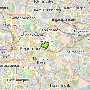 Tasker Town, Shivaji Nagar, Bengaluru - Map, Pin Code, Locations ...