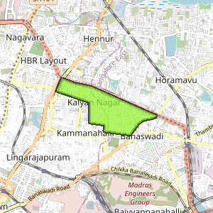 HRBR Layout, Kalyan Nagar, Bengaluru - Map, Locations, Photos, Property ...