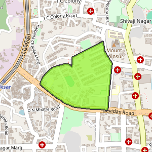 LIC Colony, Borivali West, Mumbai - Map, Locations, Photos, Property ...