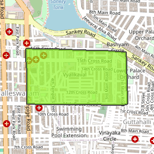 Vyalikaval, Malleswaram, Bengaluru - Map, Pin Code, Locations, Photos ...