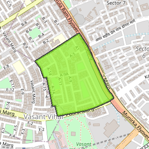 Block A, Vasant Vihar, Delhi - Map, Pin Code, Locations, Photos ...