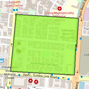 Sector 16, Vashi, Mumbai - Map, Pin Code, Locations, Photos, Property ...