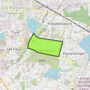 Malleshpalya, Kaggadasapura, Bengaluru - Map, Pin Code, Locations ...