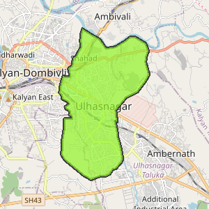 Ulhasnagar Region, Mumbai - Map, Locations, Photos, Property Overview ...