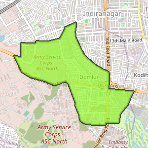 Domlur, Bengaluru - Map, Pin Code, Locations, Photos, Property Overview ...