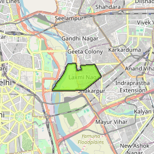 Laxmi Nagar, Delhi - Map, Pin Code, Locations, Photos, Property ...