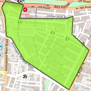 Kalasipalyam New Extension, Kalasipalya, Bengaluru - Map, Pin Code ...