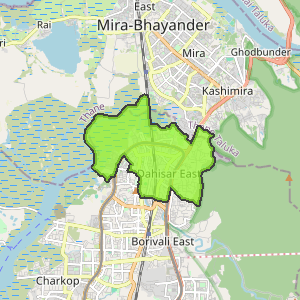 Dahisar, Mumbai - Map, Pin Code, Locations, Photos, Property Overview ...