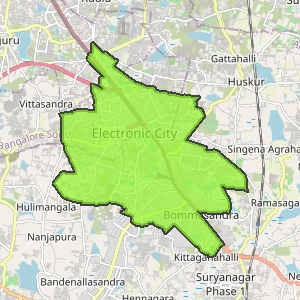 Electronic City, Bengaluru - Map, Pin Code, Locations, Photos, Property ...