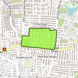 Akshaya Nagar 1st Block, Ramamurthy Nagar, Bengaluru - Map, Pin Code ...
