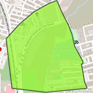 Hanuma Reddy Layout, Chinnapanna Halli, Bengaluru - Map, Pin Code ...