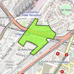 Shell Colony, Chembur East, Mumbai - Map, Pin Code, Locations, Photos ...