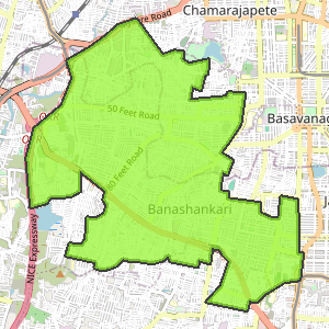 Banashankari, Bengaluru - Map, Pin Code, Locations, Photos, Property ...