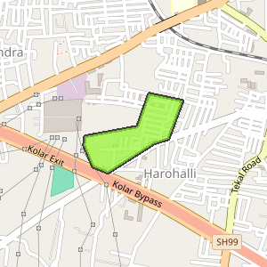 Harohalli Extension, Kolar, Bengaluru - Map, Pin Code, Locations ...