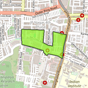 Anthappa Layout, J. P. Nagar, Bengaluru - Map, Pin Code, Locations ...