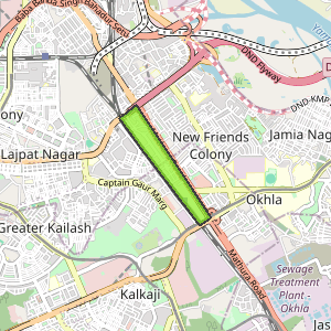 Friends Colony West, New Friends Colony, Delhi - Map, Pin Code ...
