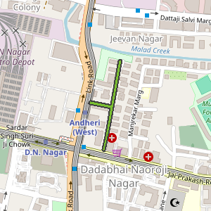 Sahakar Nagar Road, Andheri West, Mumbai - Map, Pin Code, Locations ...