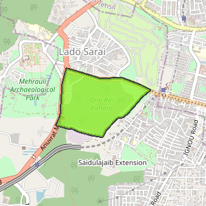 Qila Rai Pithora, Sainik Farm, Delhi - Map, Pin Code, Locations, Photos ...