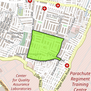 Rahmath Nagar, RT Nagar, Bengaluru - Map, Pin Code, Locations, Photos ...