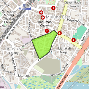 Sane Guruji Nagar, Mulund East, Mumbai - Map, Pin Code, Locations ...