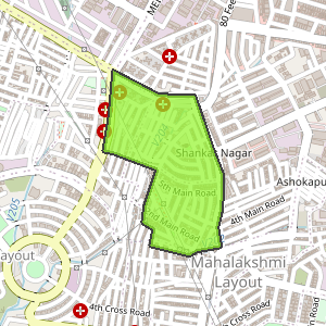 Shankar Nagar, Nandini Layout, Bengaluru - Map, Pin Code, Locations ...