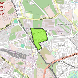 HMT Staff Quaters, Jalahalli, Bengaluru - Map, Pin Code, Locations ...