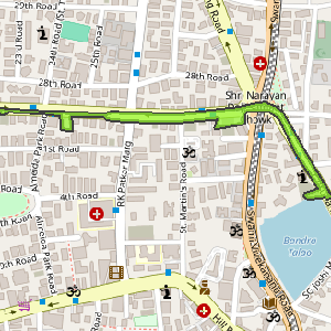 Turner Road, Bandra West, Mumbai - Map, Pin Code, Locations, Photos ...