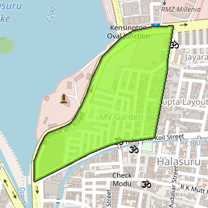 MV Garden, Halasuru, Bengaluru - Map, Pin Code, Locations, Photos ...