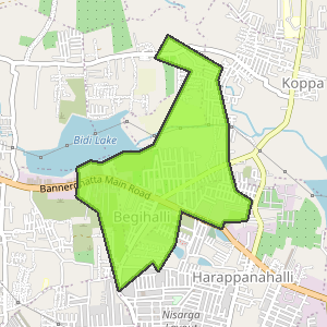 Koppa Gate, Bengaluru - Map, Pin Code, Locations, Photos, Property ...