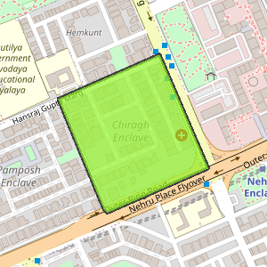 Chirag Enclave, Greater Kailash, Delhi - Map, Pin Code, Locations ...