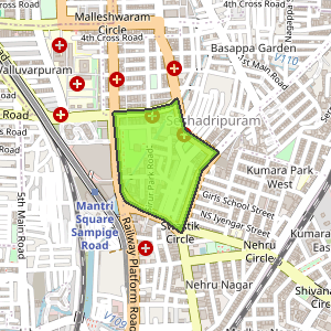 Jai Bheema Nagar, Seshadripuram, Bengaluru - Map, Pin Code, Locations ...